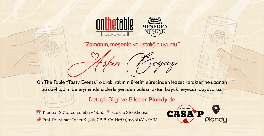 On The Table “Tasty Events” Tadım Gecesi | Plandy